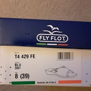 Fly Flot | Shoes | Fly Flot Slide Sandals Navy New Mesh Leather Insoles ...
